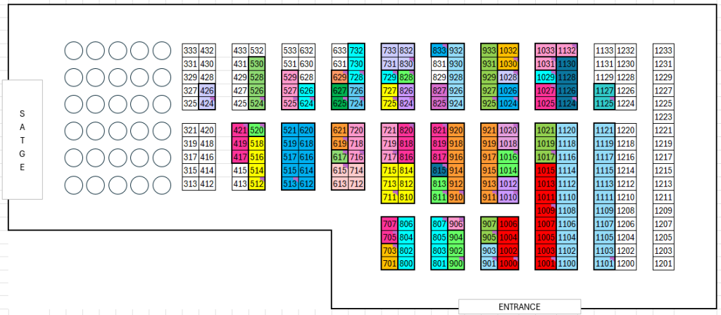 2025 Floor Plan – Georgia Atlanta Beauty Supply Association
